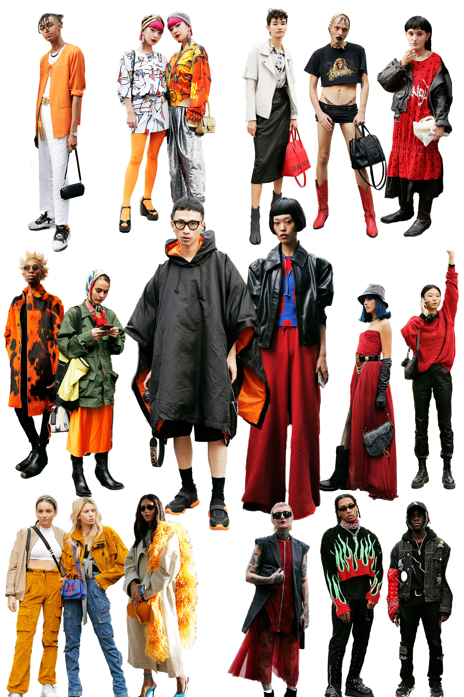 DROP SNAP THE TREND IN PARIS - COLOR PLAY IN NOW. RED OR ORANGE ...