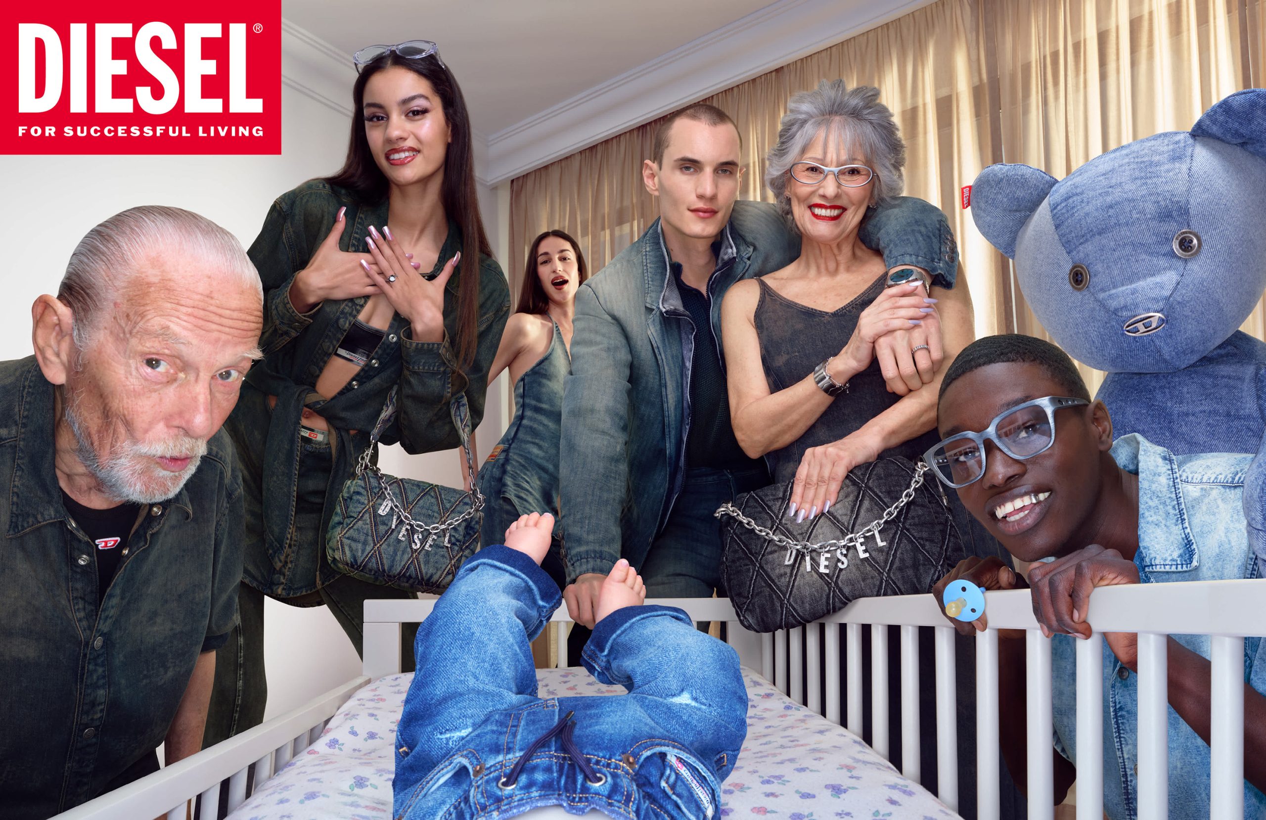 DIESEL Releases FW25 Denim Campaign “Your Life in D” | JustDropped ...