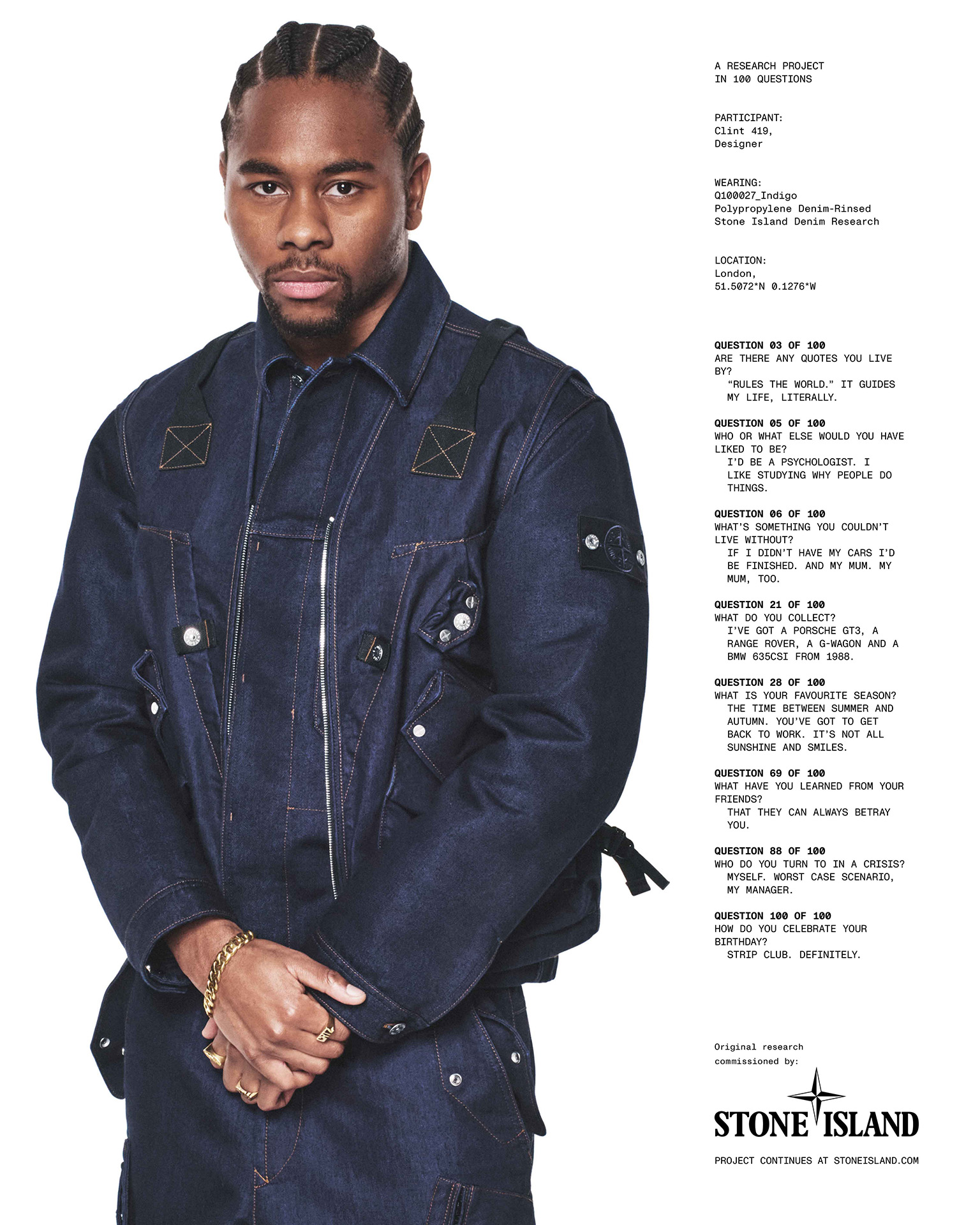 STONE ISLAND Launches New Collection “DENIM RESEARCH” | JustDropped ...